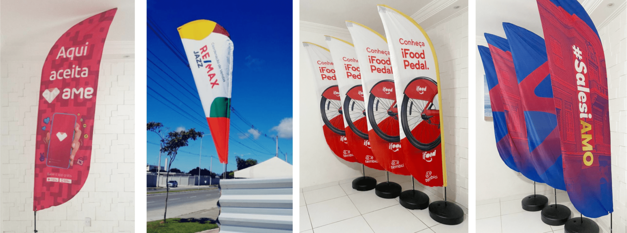 Wind Banner Fly Flag – Windisplay | Alfa Printi | Promoção Kit Completo ...